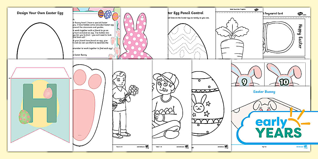 Early Years: Easter Taster Pack (teacher made) - Twinkl