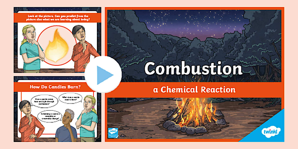 Combustion PowerPoint - science experiments (Teacher-Made)