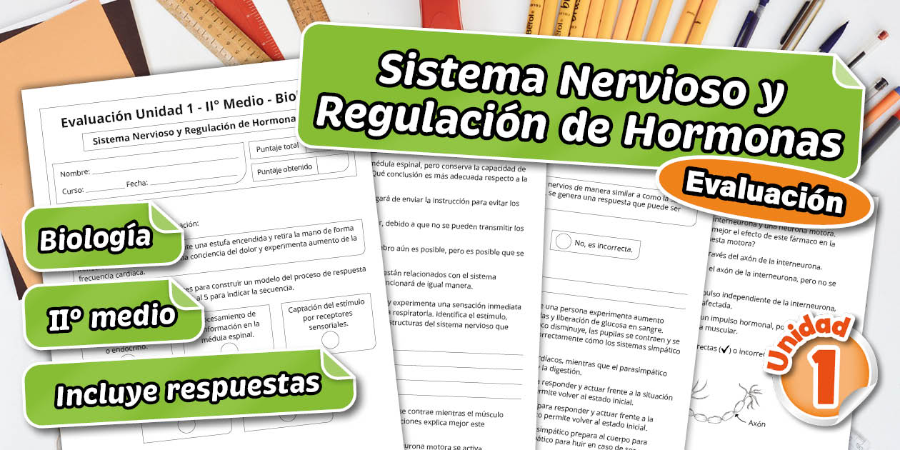 Evaluación | II° Medio | Biología | Unidad 1
