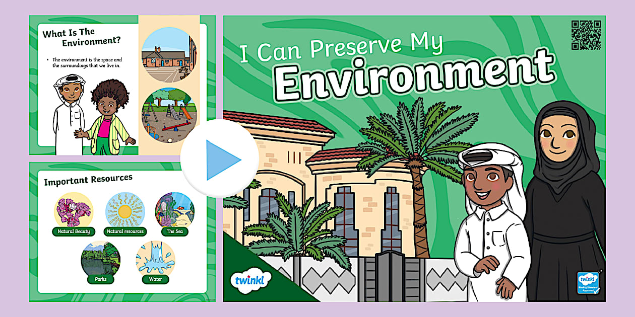 I Can Preserve My Environment PowerPoint (teacher made)