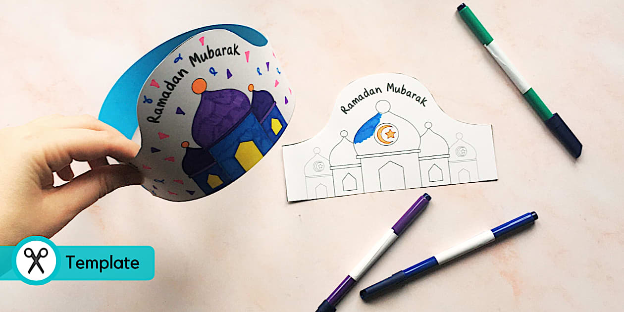 Ramadan Crown Craft Activity | Ramadan Activities for Kids