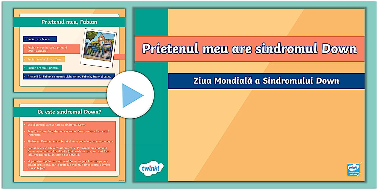 Prietenul meu are sindromul Down – Prezentare PowerPoint