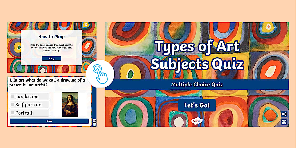 Types of Subjects in Art Quiz (teacher made) - Twinkl