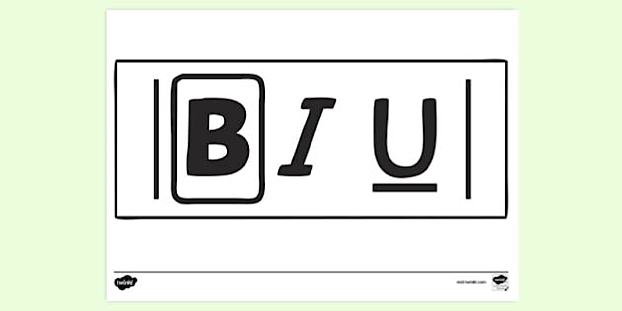 Bold Icon Colouring Sheet | Colouring Sheets (teacher made)