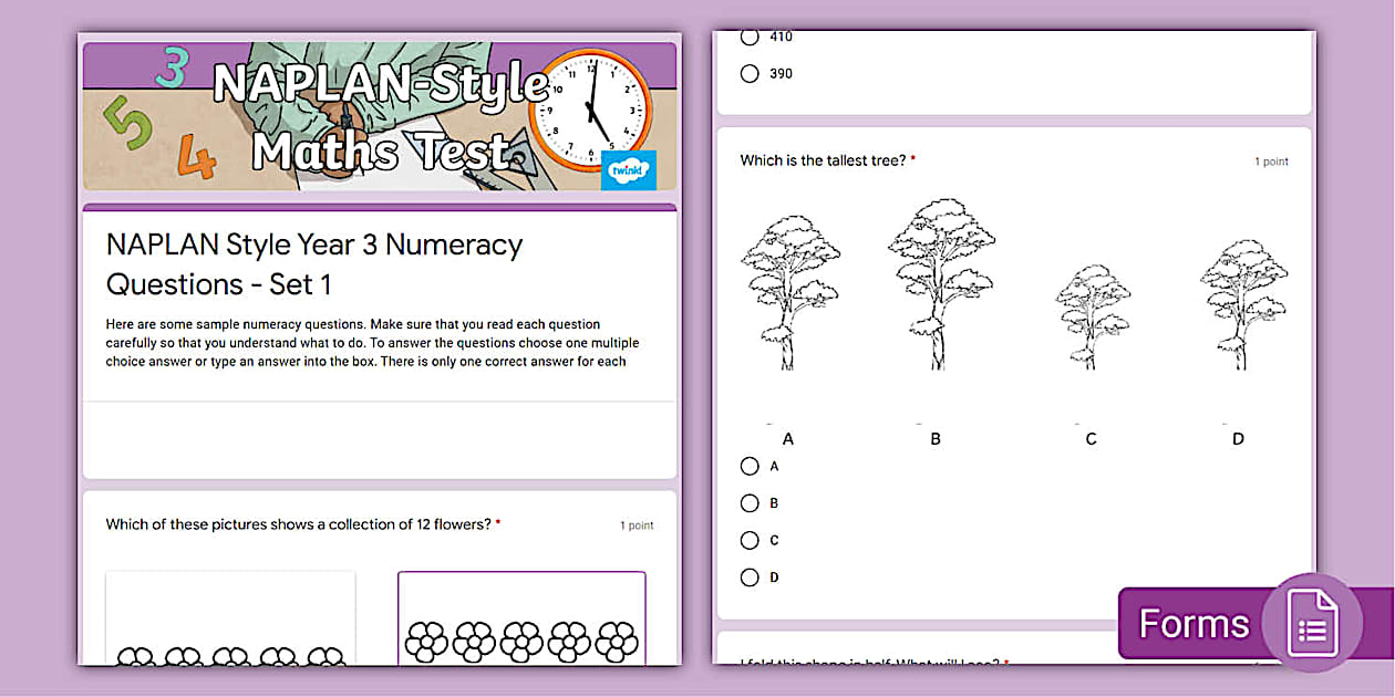 NAPLAN Online Practice Test Year 3 - Twinkl