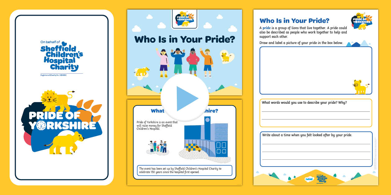 Pride of Yorkshire: Who Is in Your Pride? Pack [Ages 5-7]