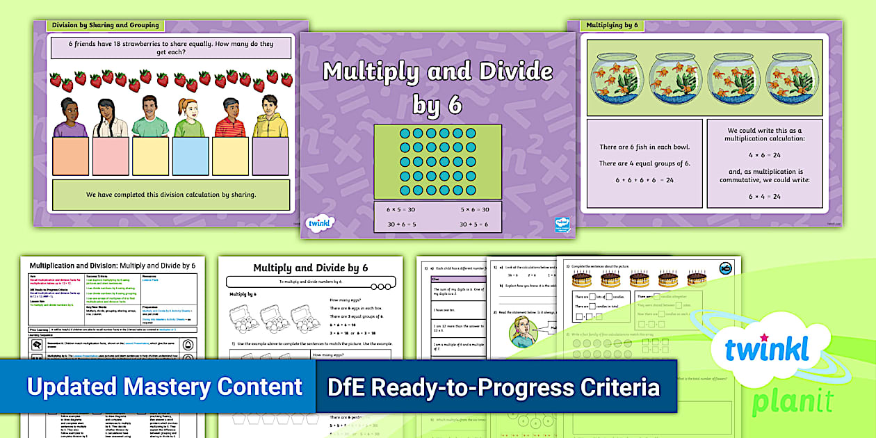 👉 Y4 Multiplication and Division Facts PlanIt Maths Lesson 2