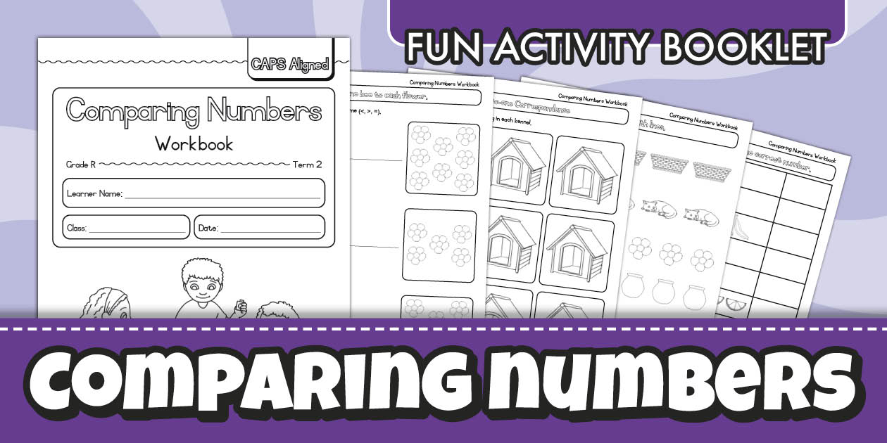 Comparing Numbers - Workbook: One-to-One Correspondence