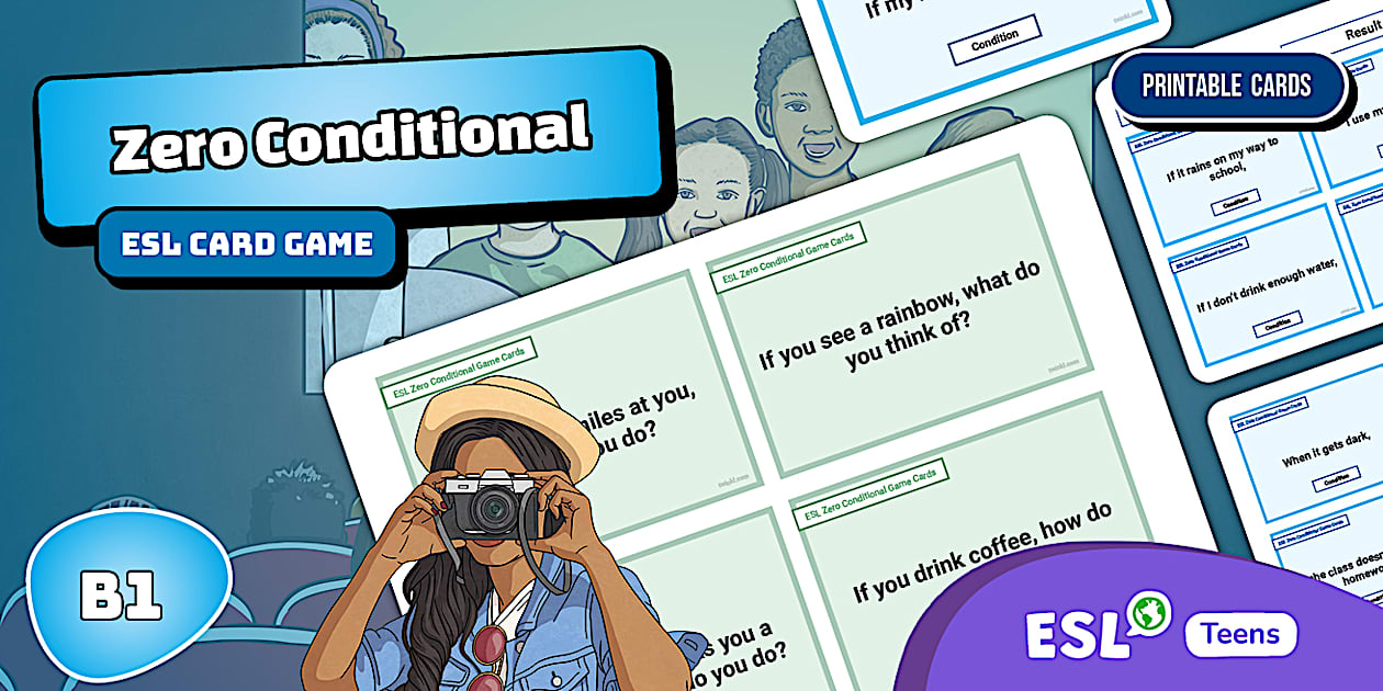 ESL Zero Conditional Question Cards