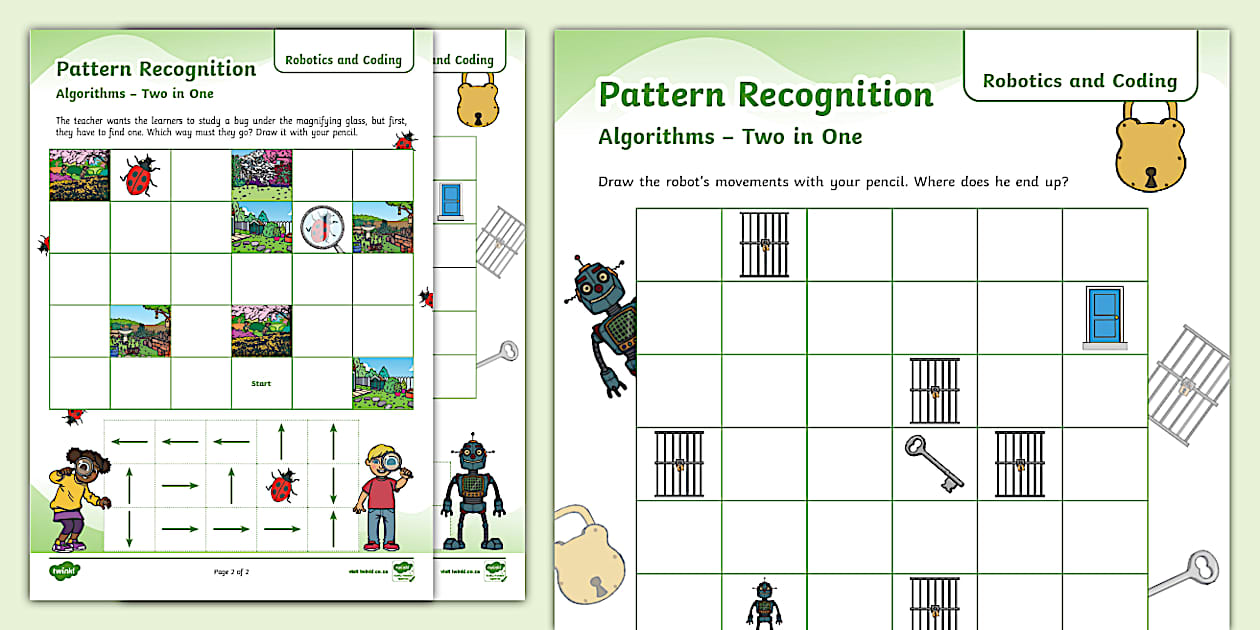 Grade 2 Robotics And Coding Follow The Algorithm Twinkl