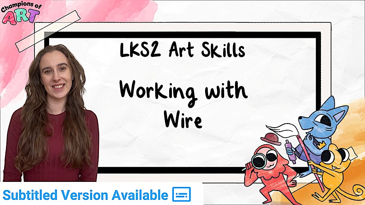 Working with Wire Art Concept Video - Champions of Art: Dynamic Figures ...