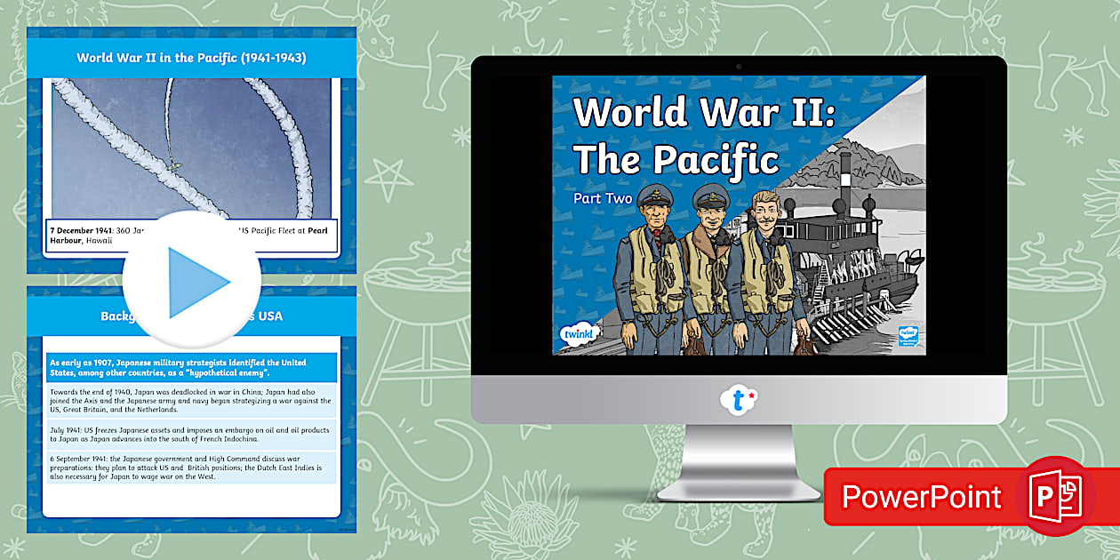 World War II in the Pacific Grade 9 History (teacher made)