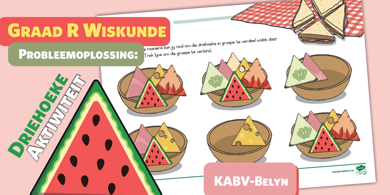 Gr R WIsk - Probleemoplossing Driehoeke - Aktiwiteit (KABV-Belyn)