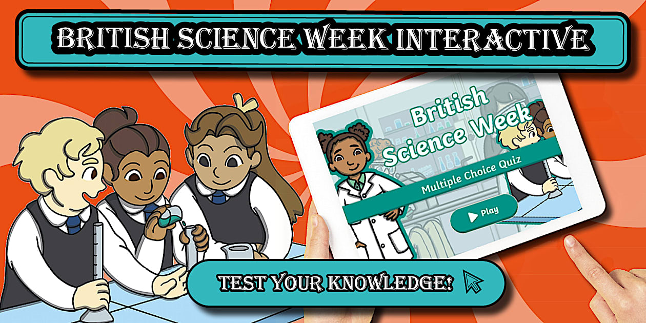 KS1 British Science Week Interactive Quiz - Twinkl