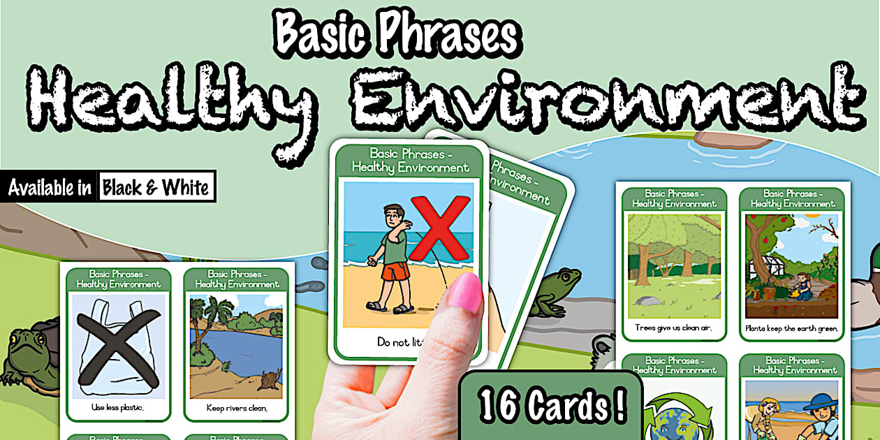 English - Basic Phrases: Healthy Environment (CAPS Aligned)