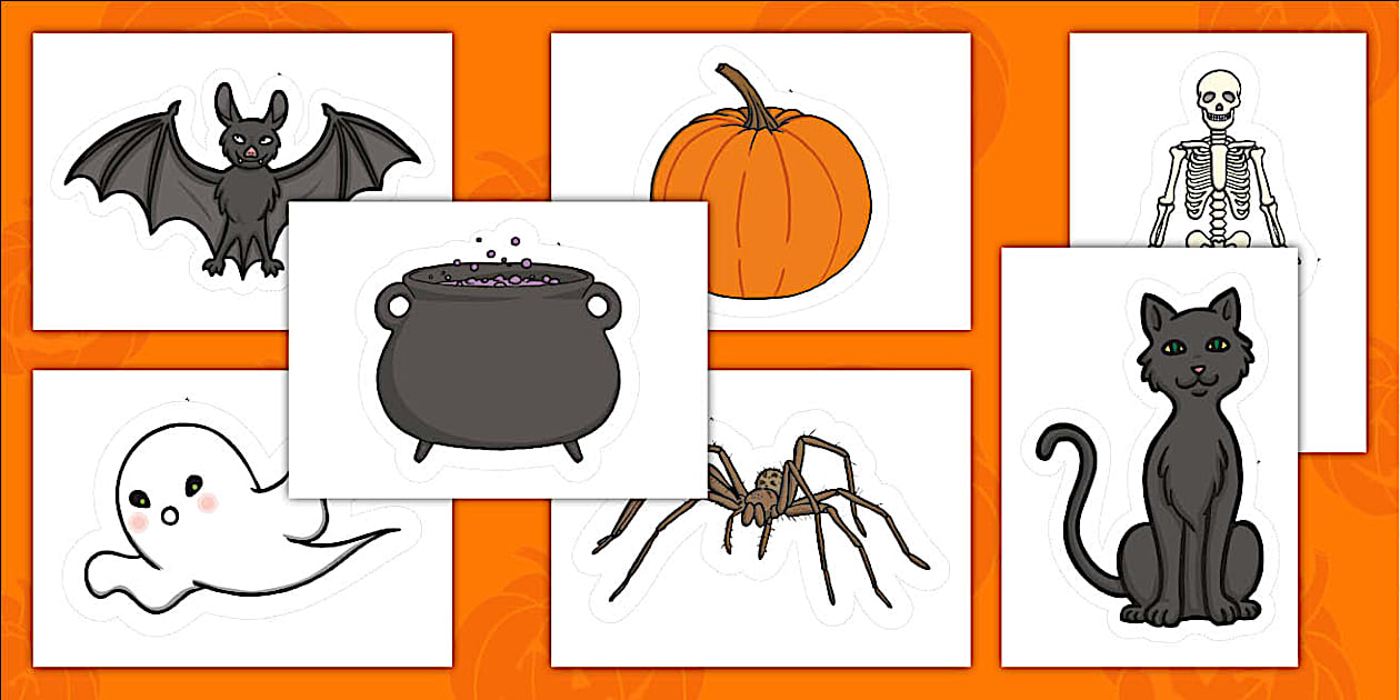 Halloween Cut-outs - Arts and Crafts - Primary Resource