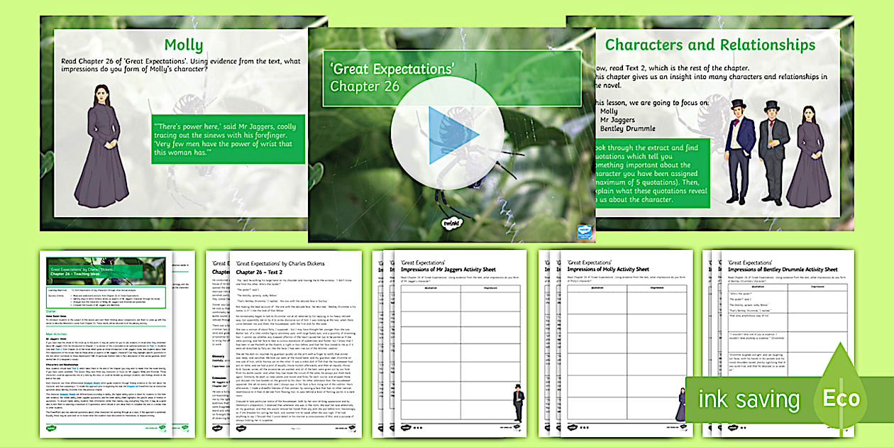 GCSE Great Expectations Chapter 26 Lesson Pack - Twinkl