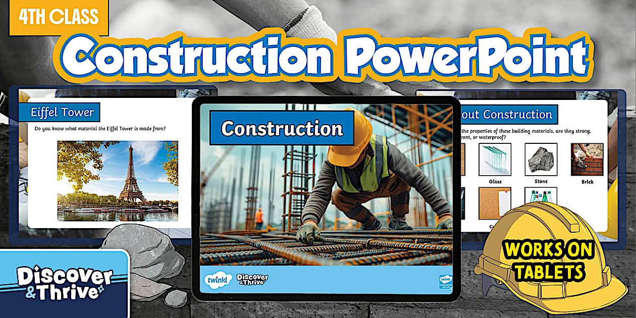 STEM Construction PowerPoint for 4th Class