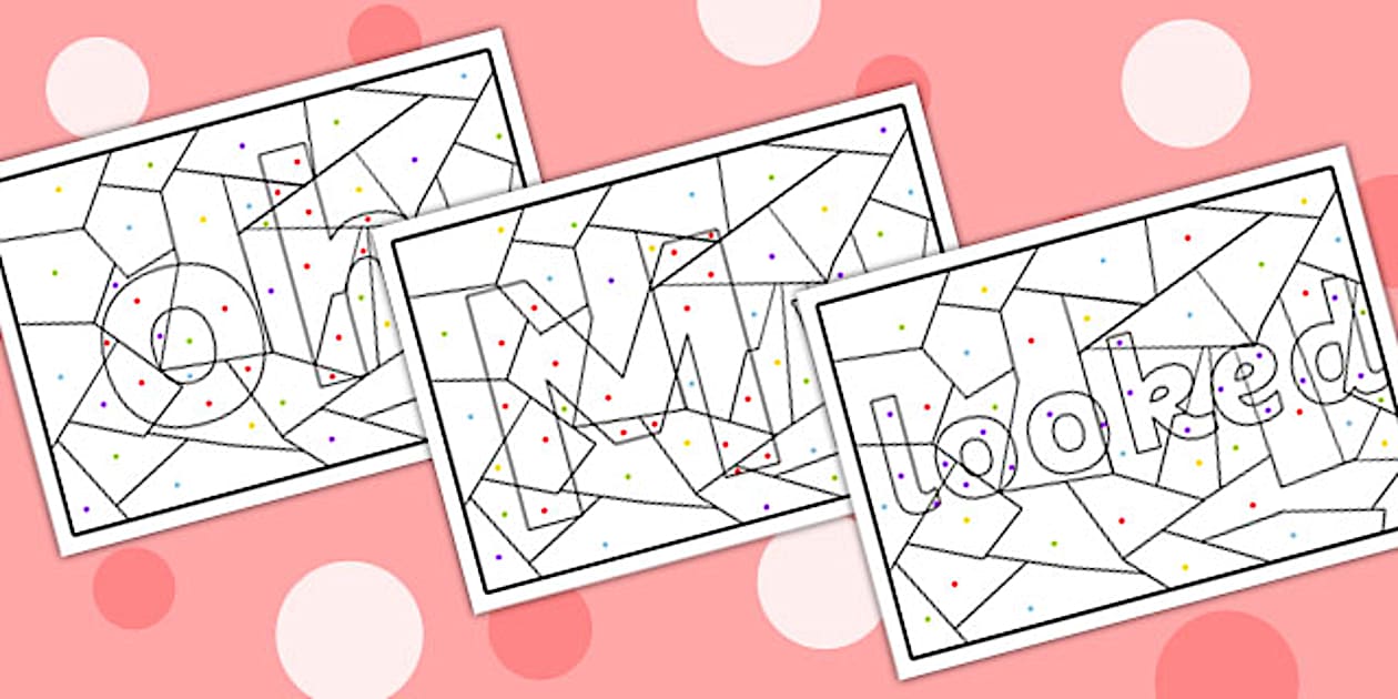 Editable Colour Code Phase 5 Tricky Words (teacher made)