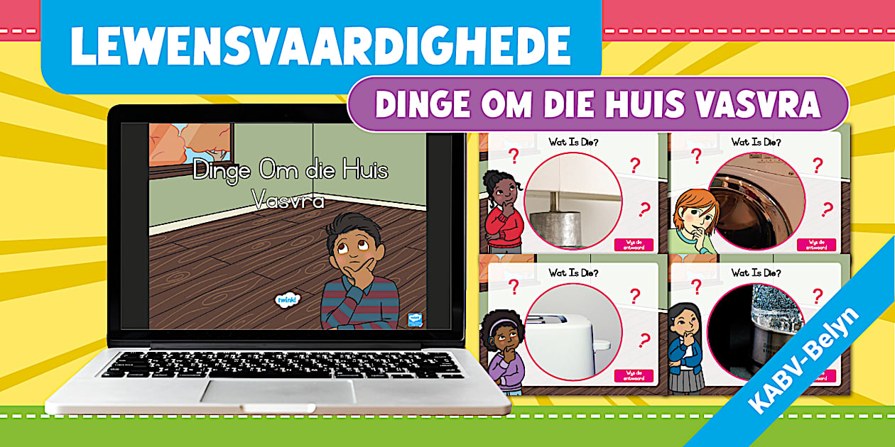 Gr R LV - Dinge Om Die Huis Vasvra - PowerPoint (KABV-Belyn)