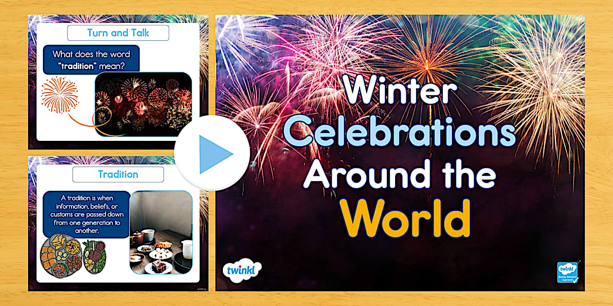 Winter Celebrations Around the World PowerPoint - Twinkl