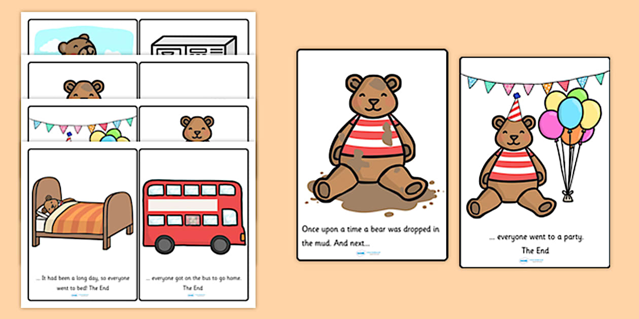 Bears What Next Story Cards - Twinkl