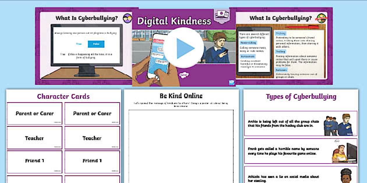 PSHE LKS2 Digital Kindness Lesson and Resource Pack - Twinkl