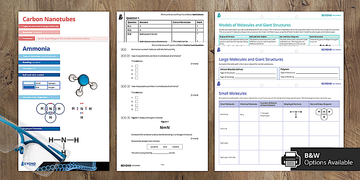 Molecules and Giant Structures | GCSE Chemistry | Beyond