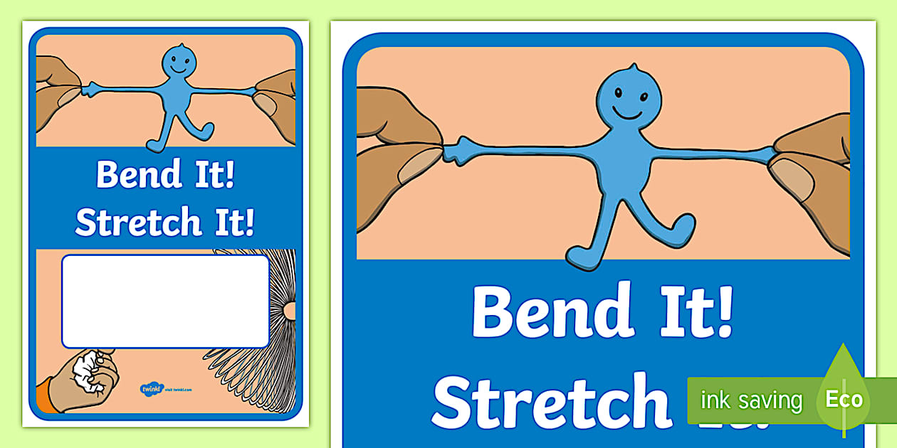 NSW Bend It! Stretch It! Year 1 Chemical Sciences Editable Book Cover