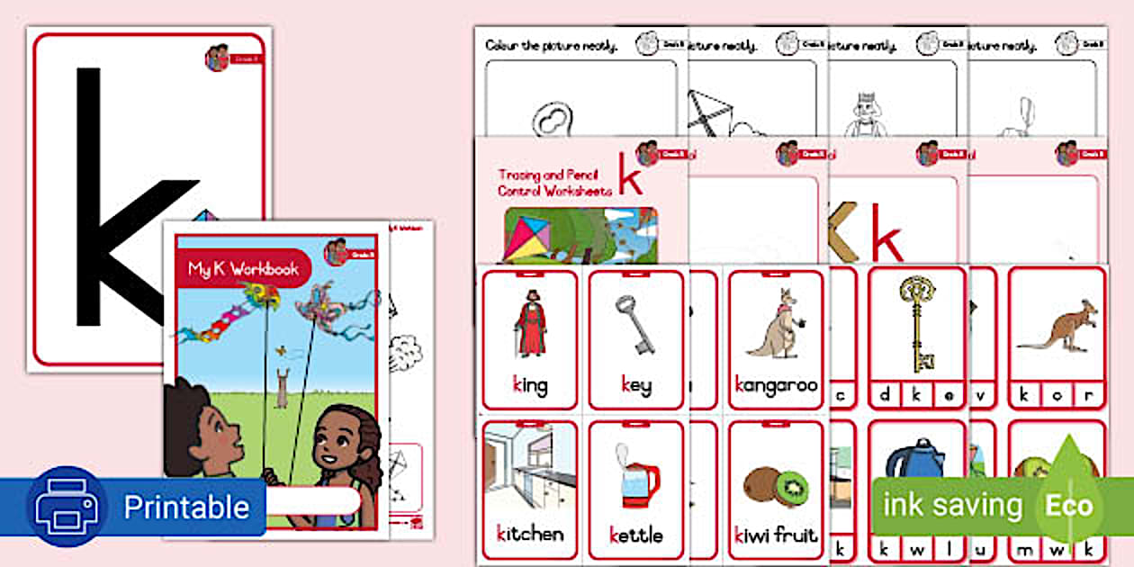 Grade R Phonics Pack K (teacher made) - Twinkl