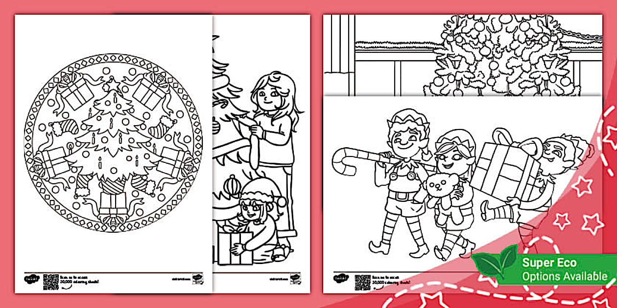 Christmas Colouring Pages | Twinkl CA (teacher made)