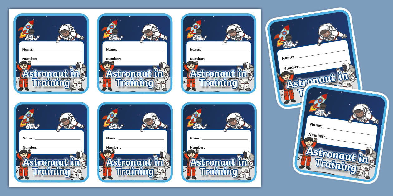 Astronaut Badges - Twinkl Space Role Play (Lehrer gemacht)