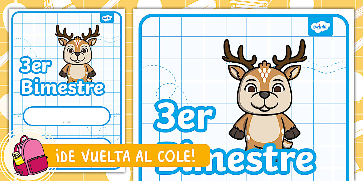 Carátula: 3er Bimestre | Recursos Educativos Twinkl