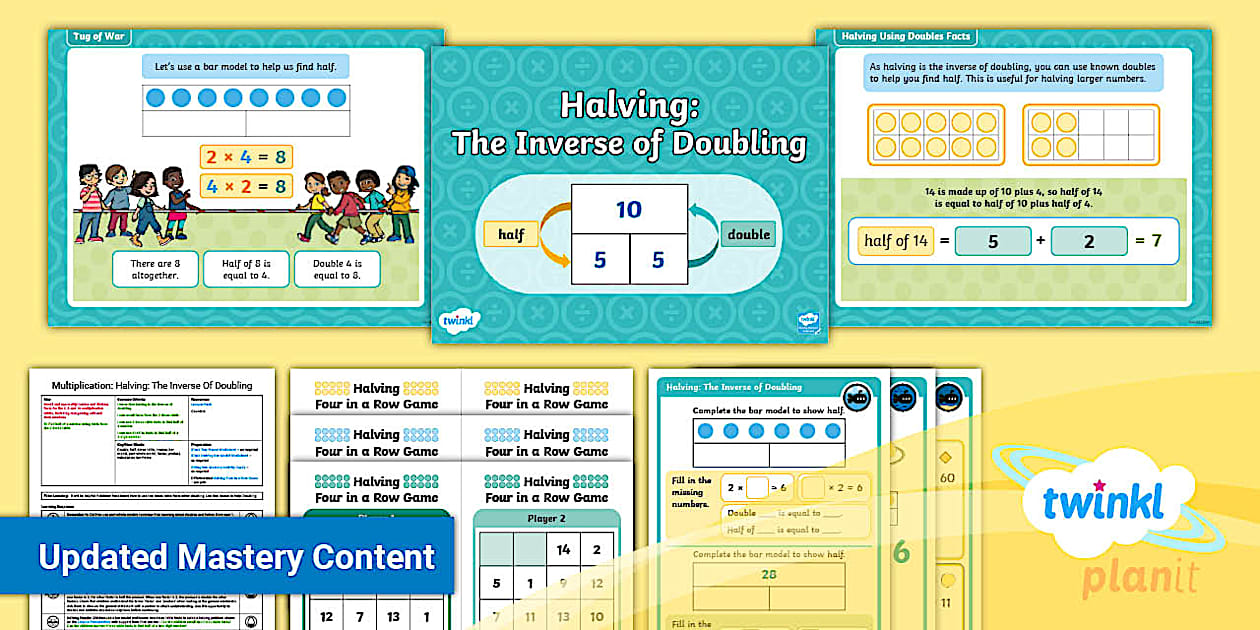 👉 Y2 Multiplication Facts 2 Times Table Planit Maths Mastery