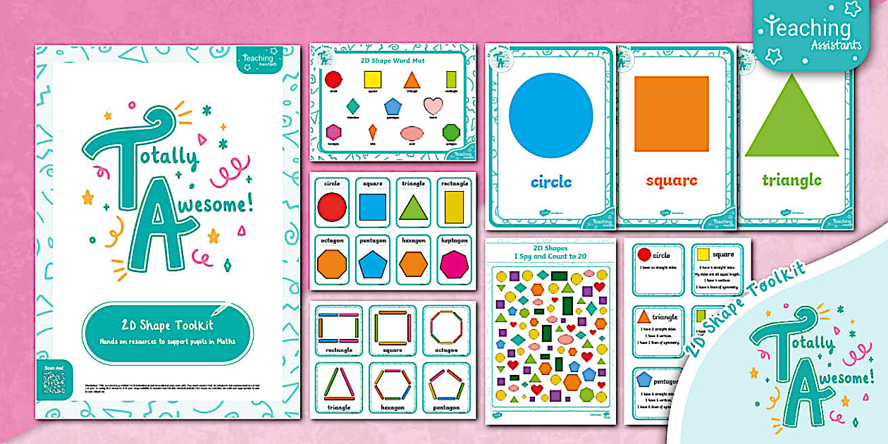 👉 Teaching Assistant 2D Shape Toolkit (teacher made)