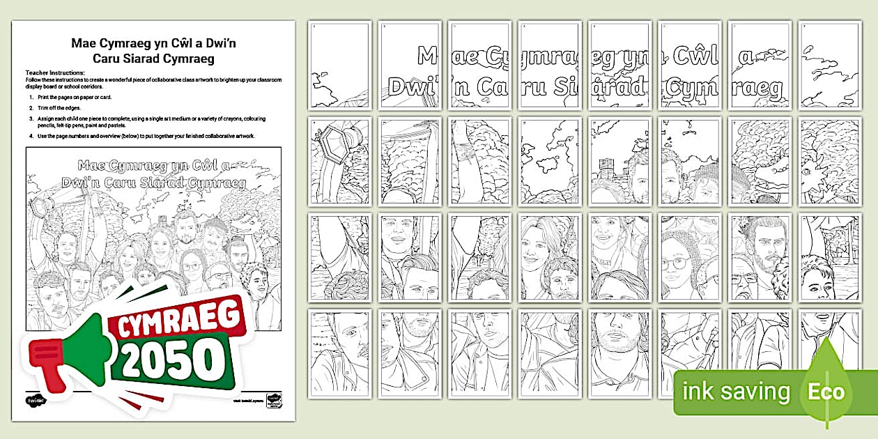 Cymraeg Campus: Pecyn Cydweithredol Celf Cymry Cŵl / Cymry Cŵl ...