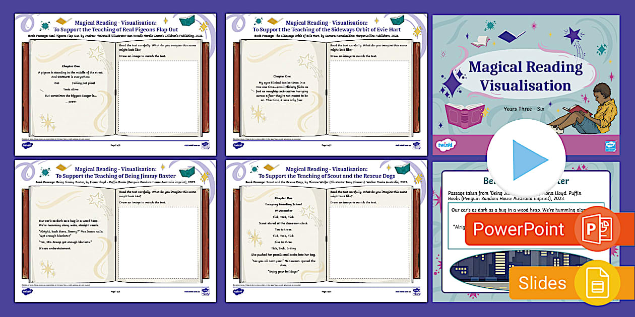 Magical Reading - Visualisation 3-6 (teacher made) - Twinkl