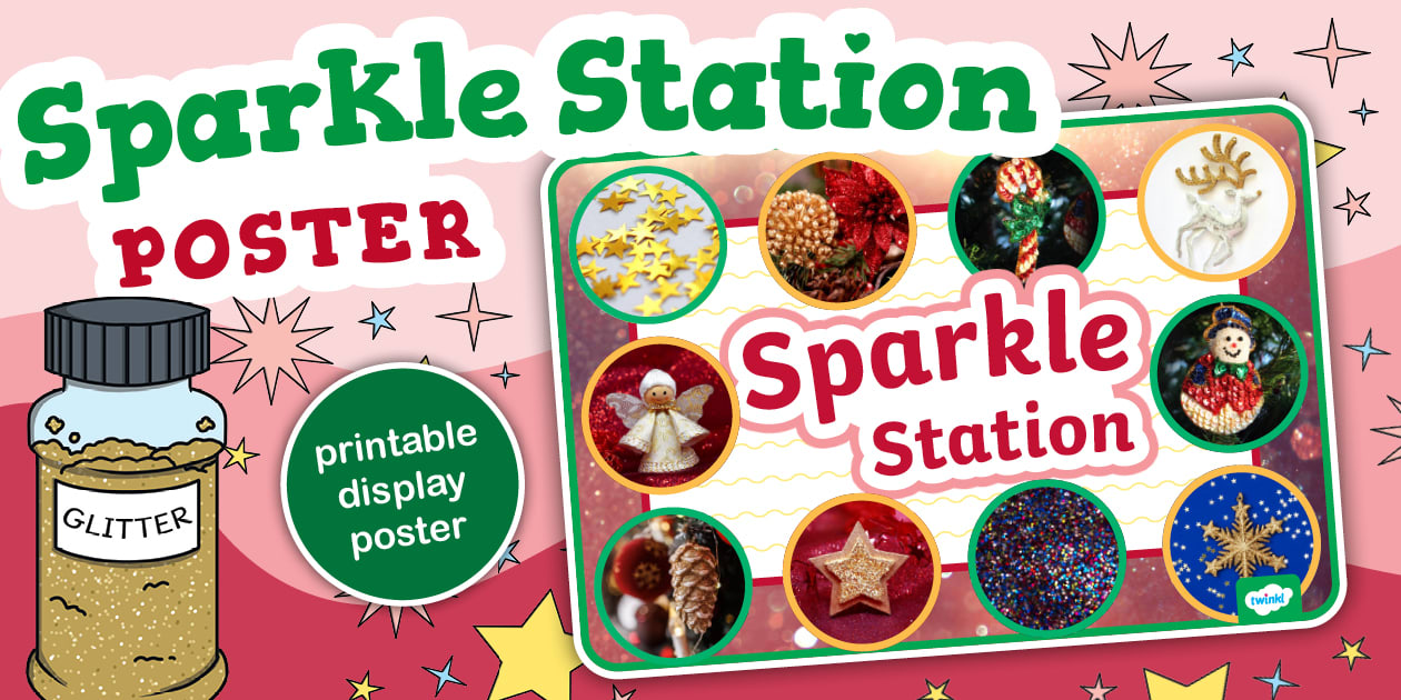 Sparkle Station Poster