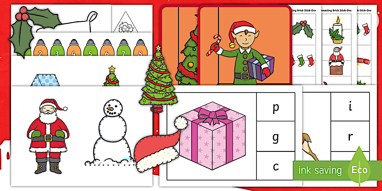 Christmas Enhancing the Provision Fine Motor Skills Pack