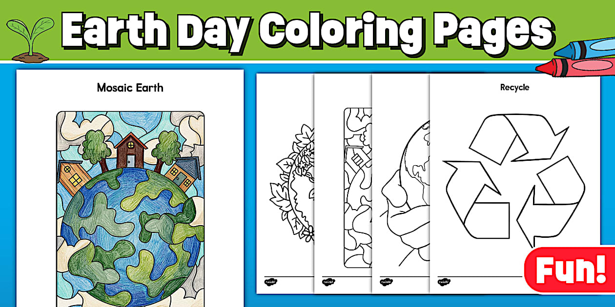 Earth Day Coloring Pages