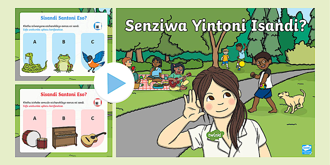 Senziwa Yintoni Eso Sandi? PowerPoint (teacher made)