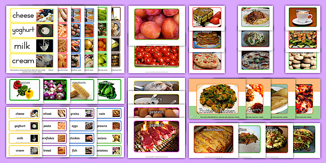 Food Pictures Pack (teacher made) - Twinkl