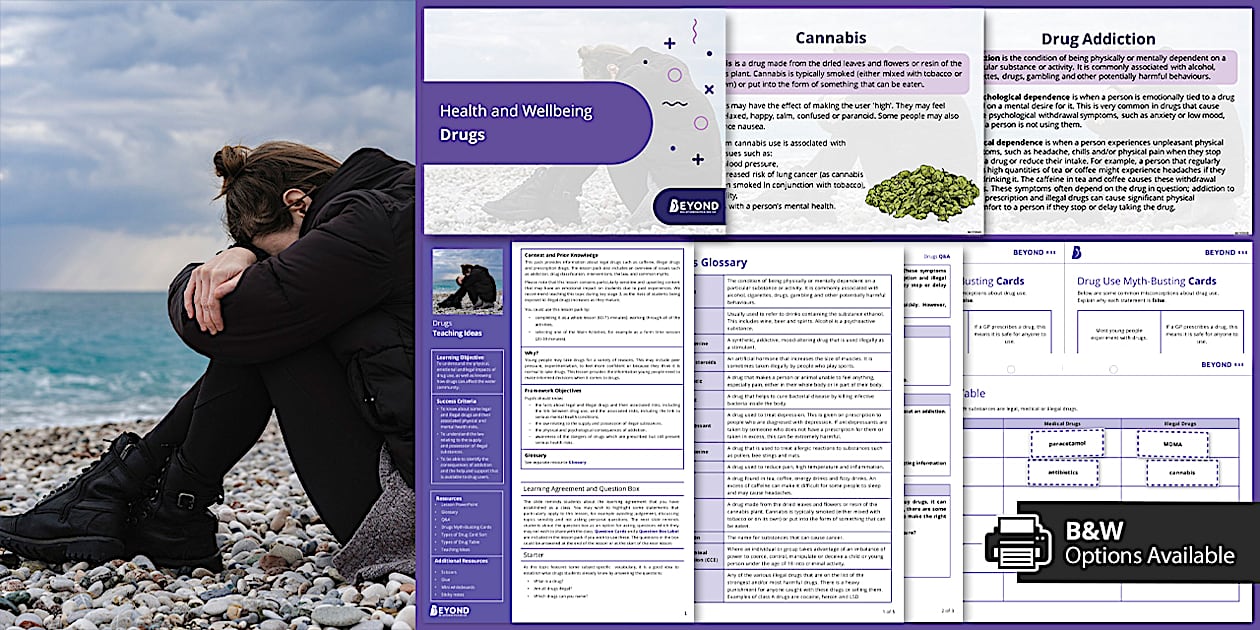 Drugs Lesson Pack (teacher made) - Twinkl