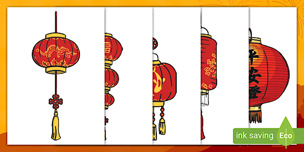 👉 Paper Lanterns - Chinese Style Lanterns (teacher made)