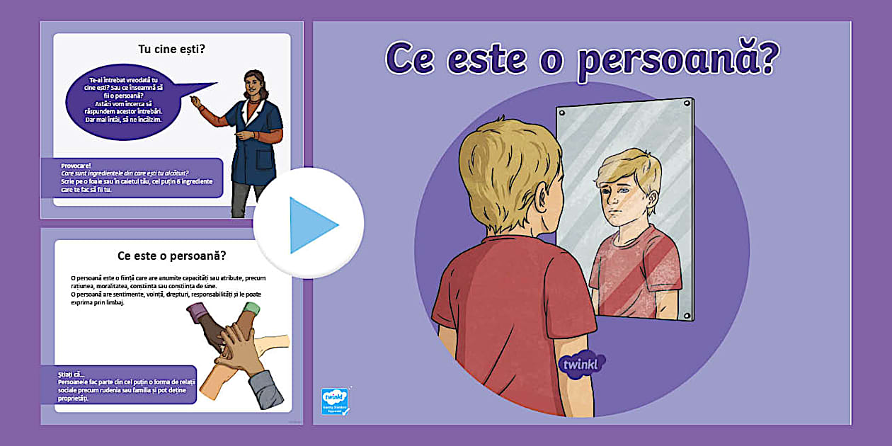 Ce este o persoană? – Prezentare PowerPoint - Twinkl