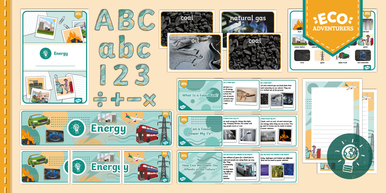 Year 2 Energy: Display Pack (teacher made) - Twinkl
