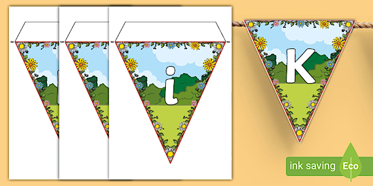 Kindergarten Graduation Editable Display Bunting - Twinkl