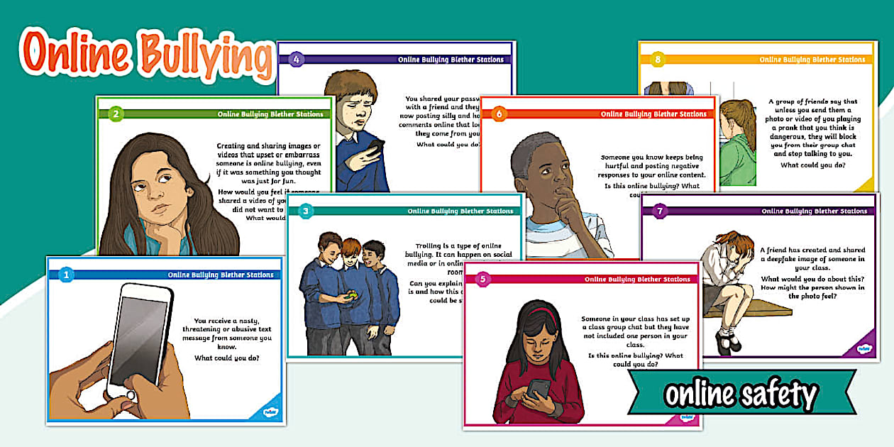 Online Cyber Bullying Blether Stations to Stay Safe Online