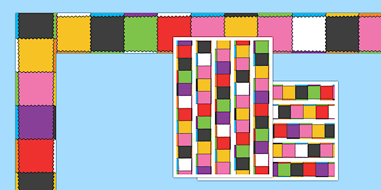 Patchwork Display Borders to Support Teaching on Elmer