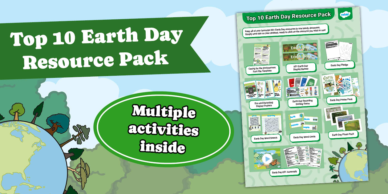 Top 10 Earth Day Resource Pack